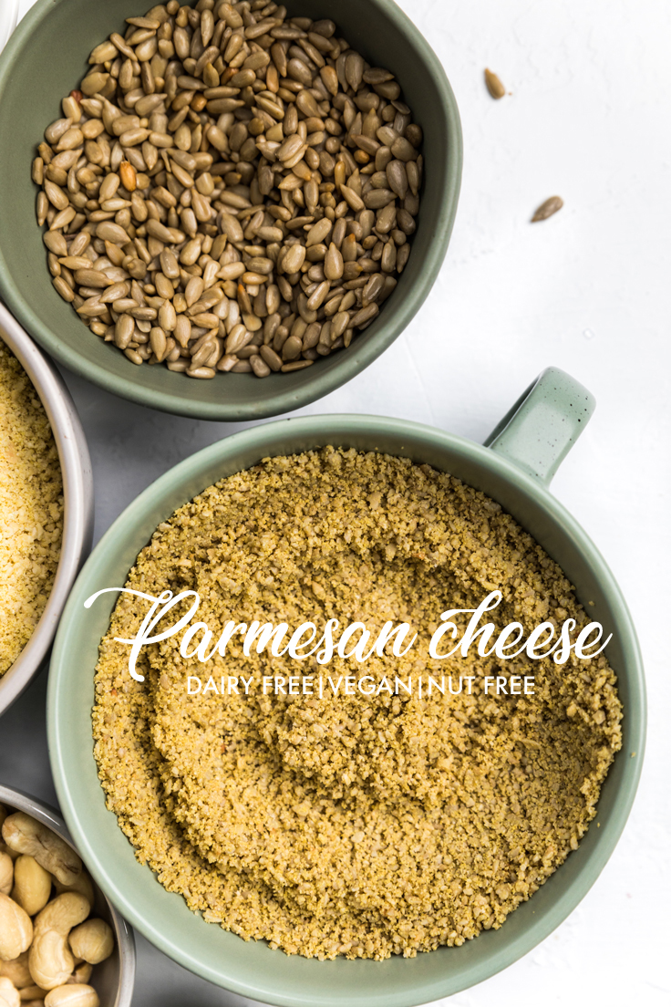 Dairy Free Parmesan Cheese (Vegan) - Make It Dairy Free