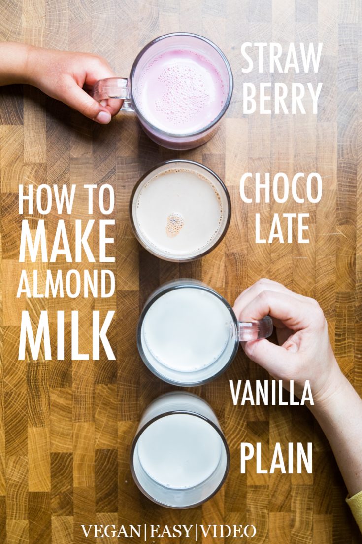 How to Make Almond Milk - Make It Dairy Free