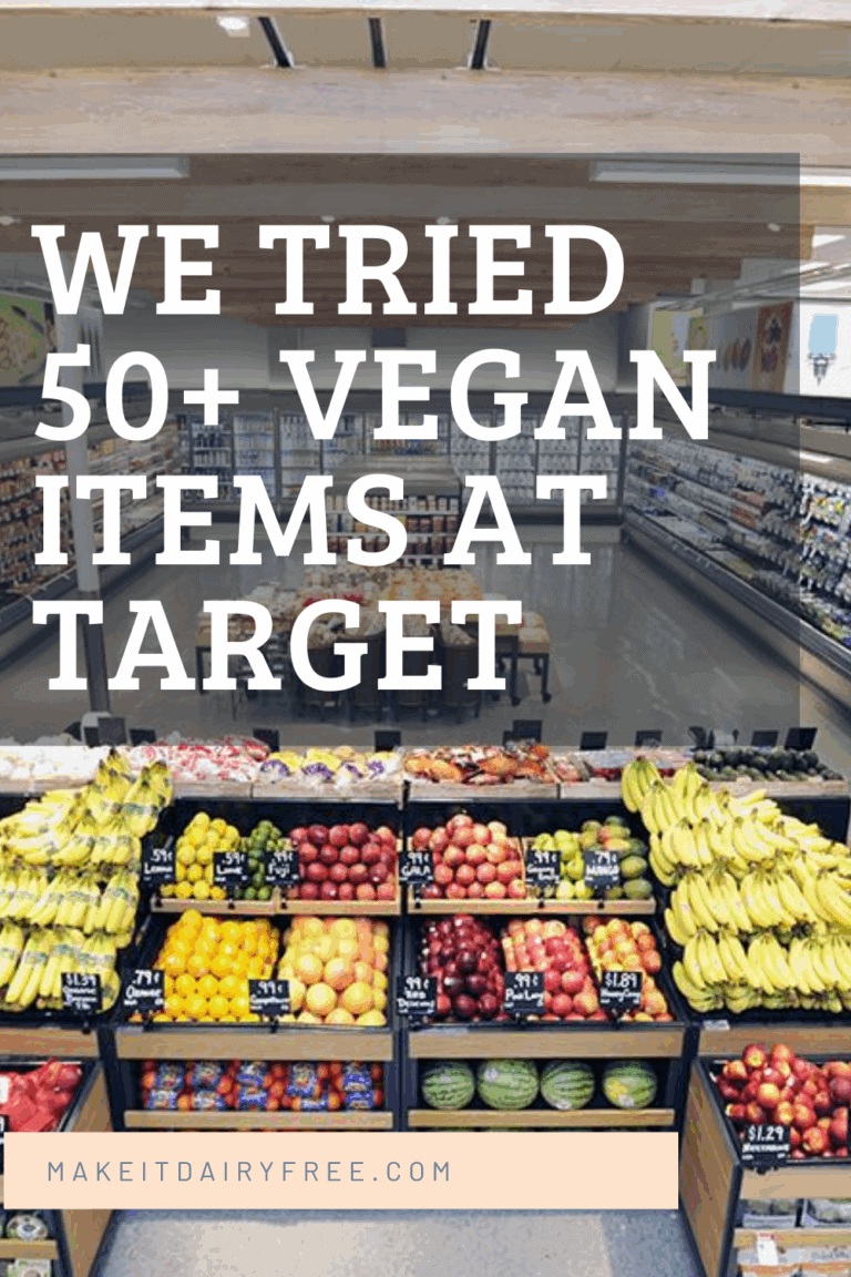 50+ Vegan Food Finds at Target (+ Taste Test Video) - Make It Dairy Free