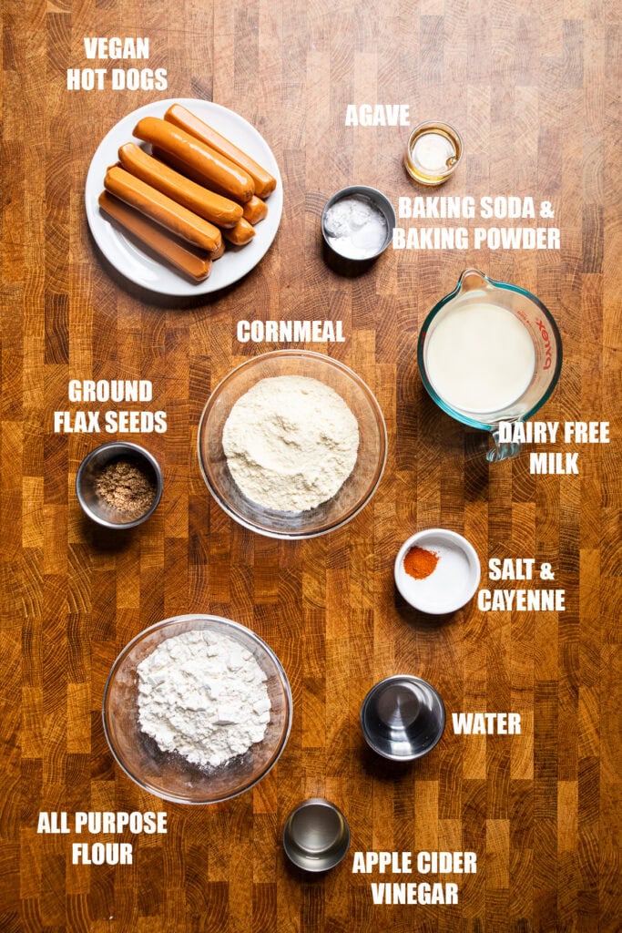 Veggie Corn Dogs - Make It Dairy Free