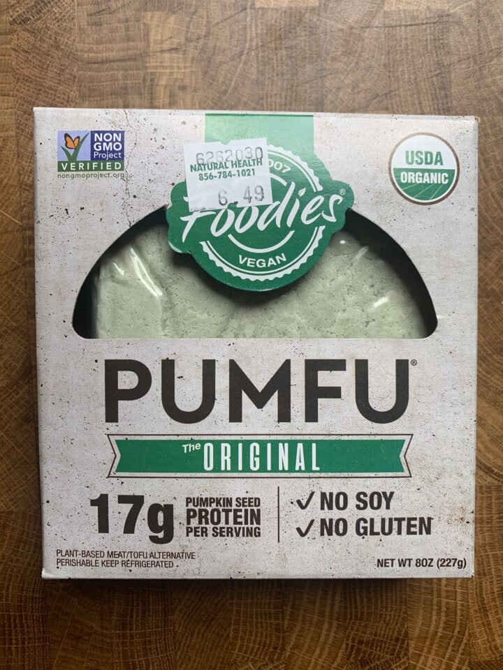 Pumfu Taste Taste and Review, Pumpkin Tofu - Make It Dairy Free