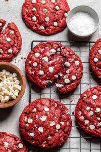 Vegan Red Velvet Cookies - Make It Dairy Free