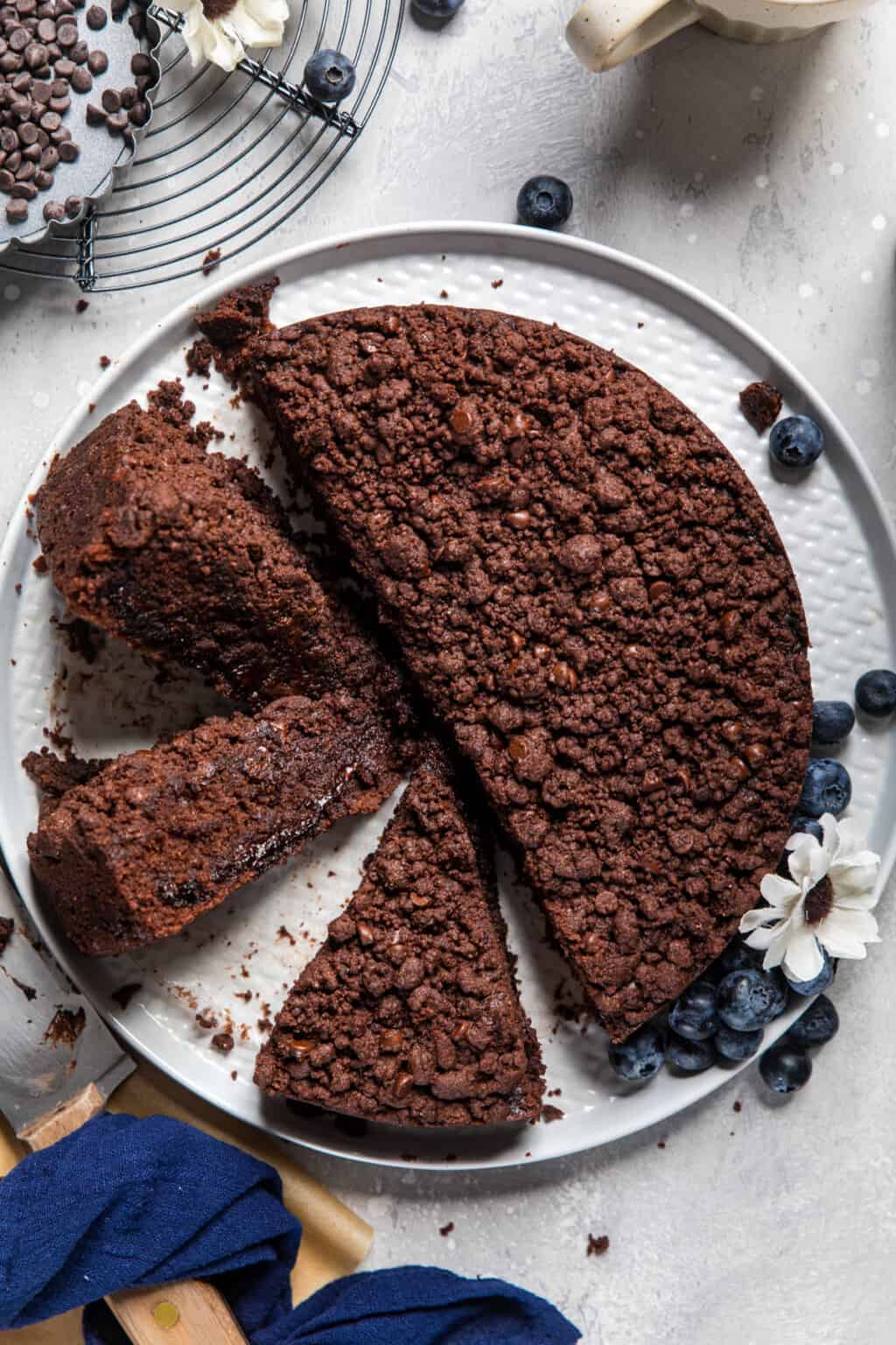 Vegan Chocolate Coffee Cake - Make It Dairy Free