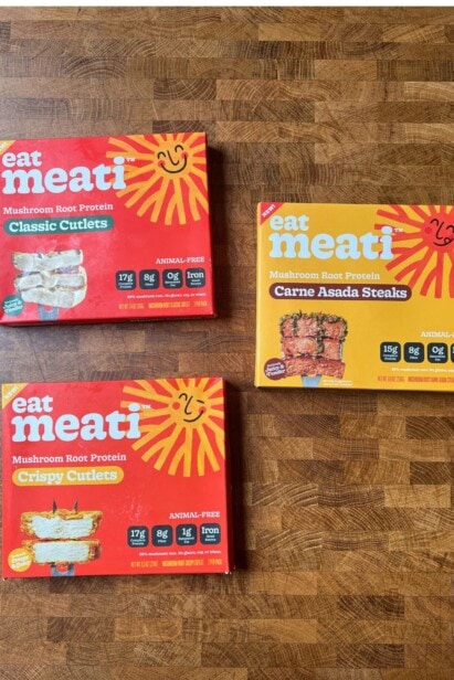 Meati Foods Mushroom Root Protein Review (Taste Test) - Make It Dairy Free