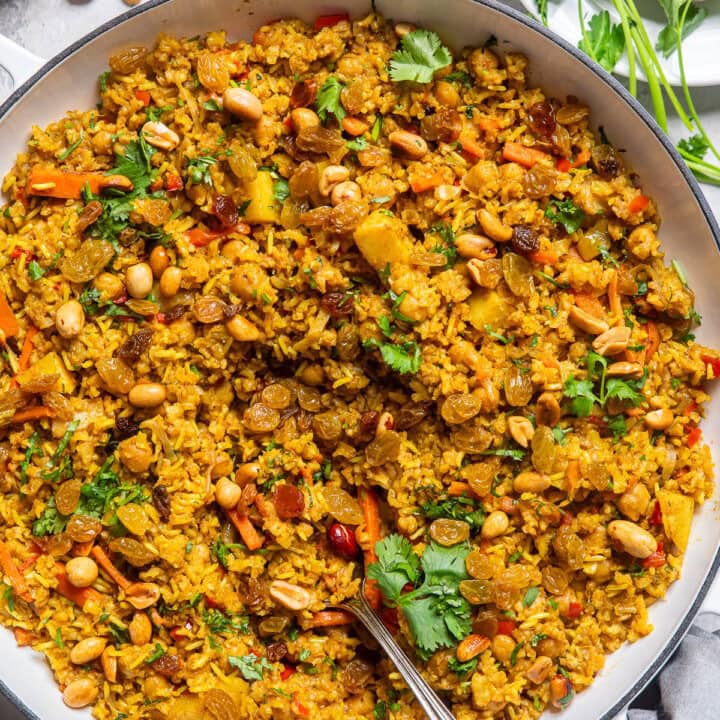 One Pot Vegetable Biryani - Make It Dairy Free
