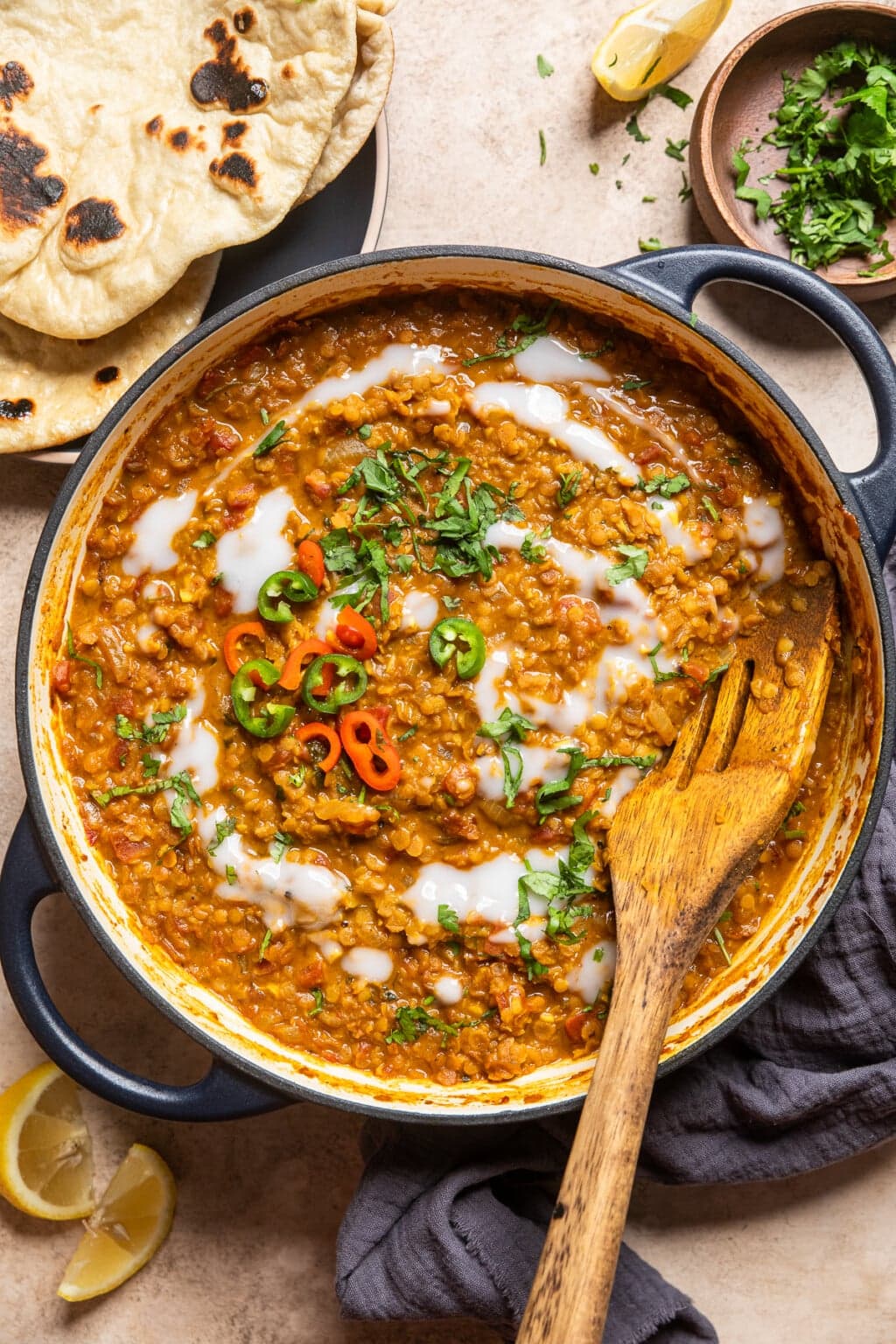 Masoor Dal Recipe (Red Lentil Dal) - Make It Dairy Free