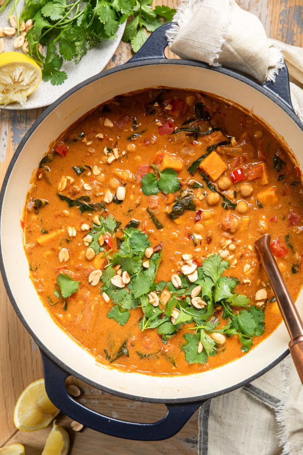 One Pot West African Peanut Stew (Vegan) - Make It Dairy Free