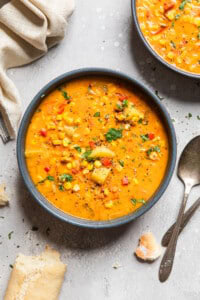 Vegan Corn Chowder - Make It Dairy Free