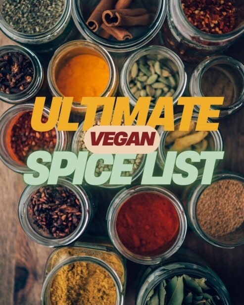 Ultimate List of Cooking Spices for Your Vegan Kitchen - Make It Dairy Free