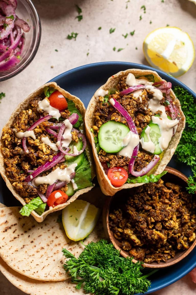 Vegan Chicken Shawarma - Make It Dairy Free