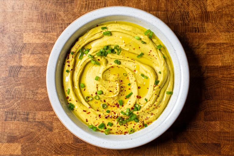 Curry Hummus - Make It Dairy Free