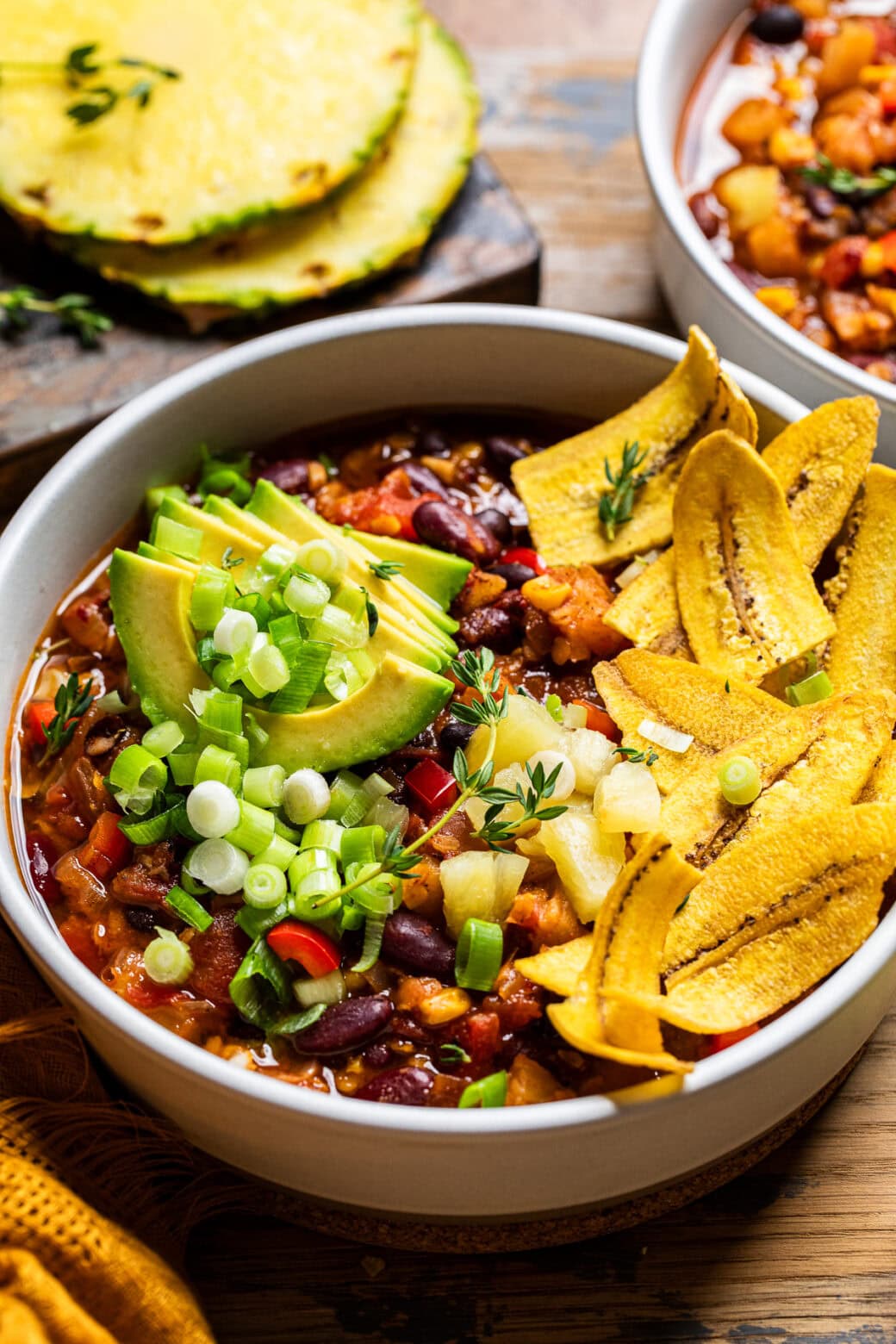 Jamaican Chili Recipe (Pineapple and Lentil Chili) - Make It Dairy Free